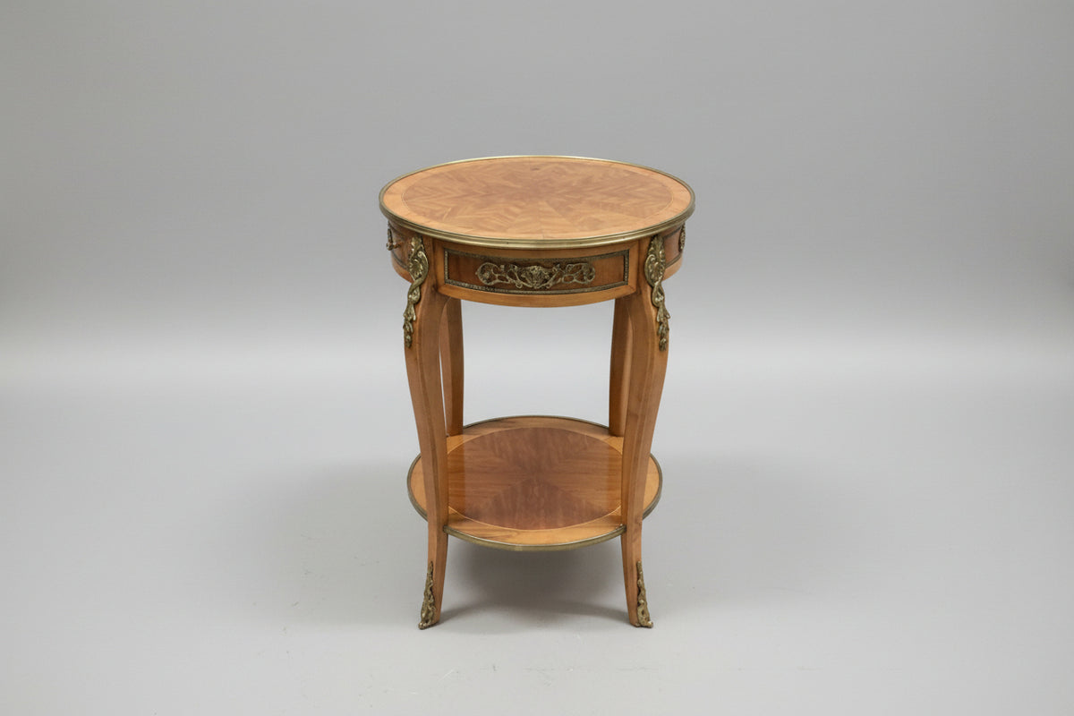 Round French Accent Table – True Treasures Inc