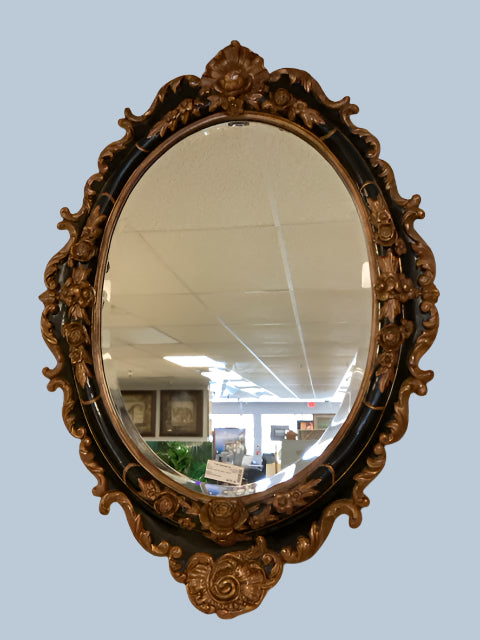 Theodore Alexander Baroque Oval Mirror – True Treasures Inc