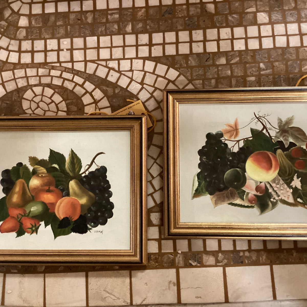 Pair Oil Paintings – True Treasures Inc